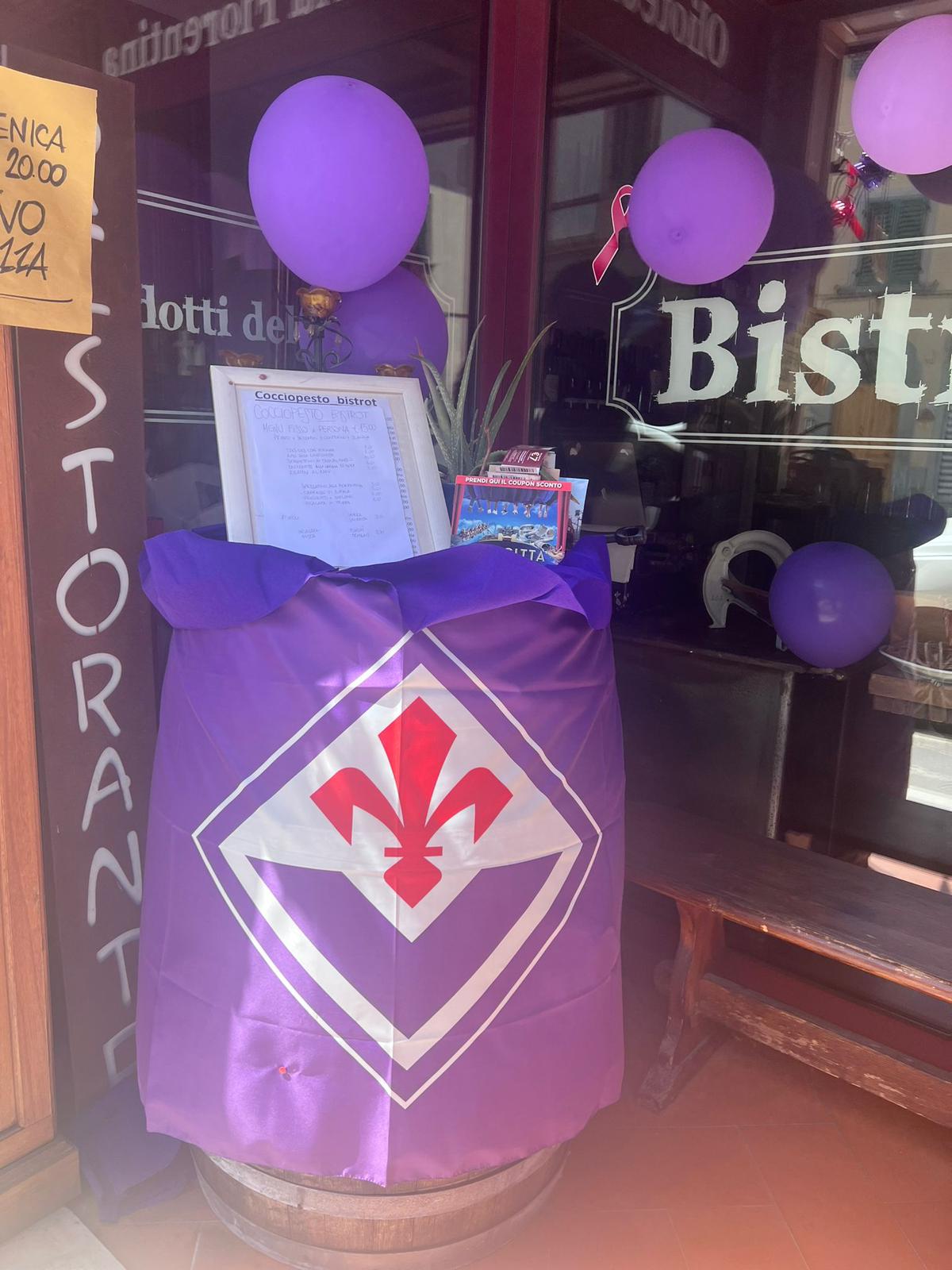 Nelle vie di Bagno a Ripoli "Garrisca al vento il labaro viola...." (video)