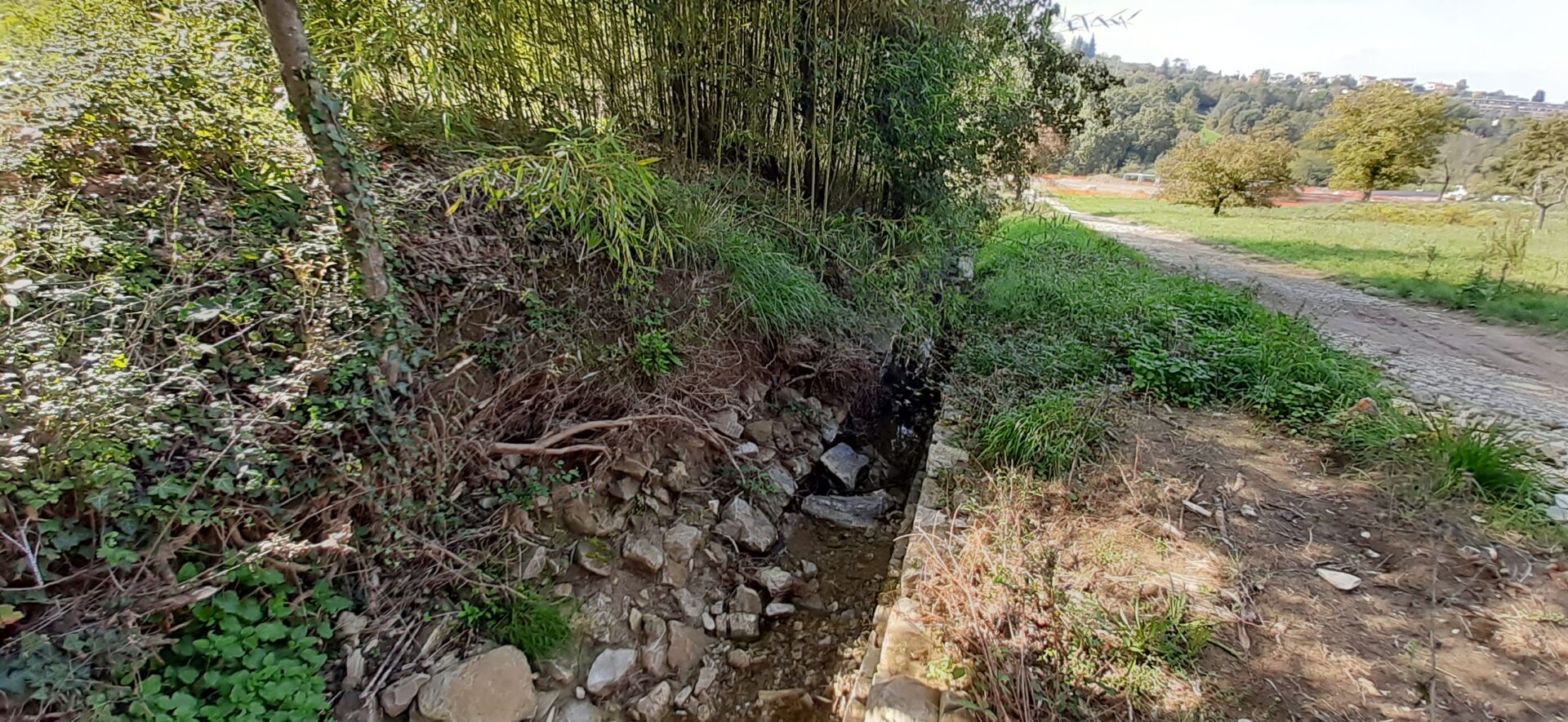 Grassina, il Borro del Boscaccio ora è più sicuro (fotogallery)
