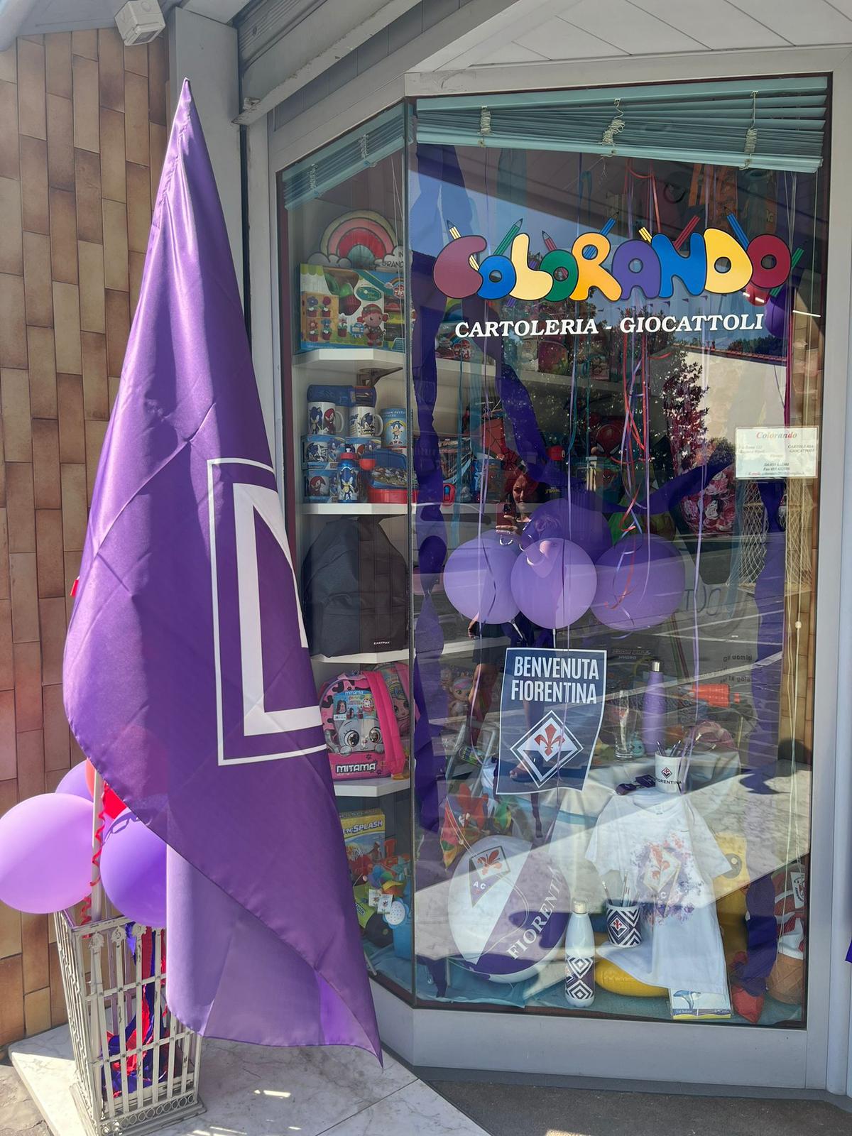 Nelle vie di Bagno a Ripoli "Garrisca al vento il labaro viola...." (video)