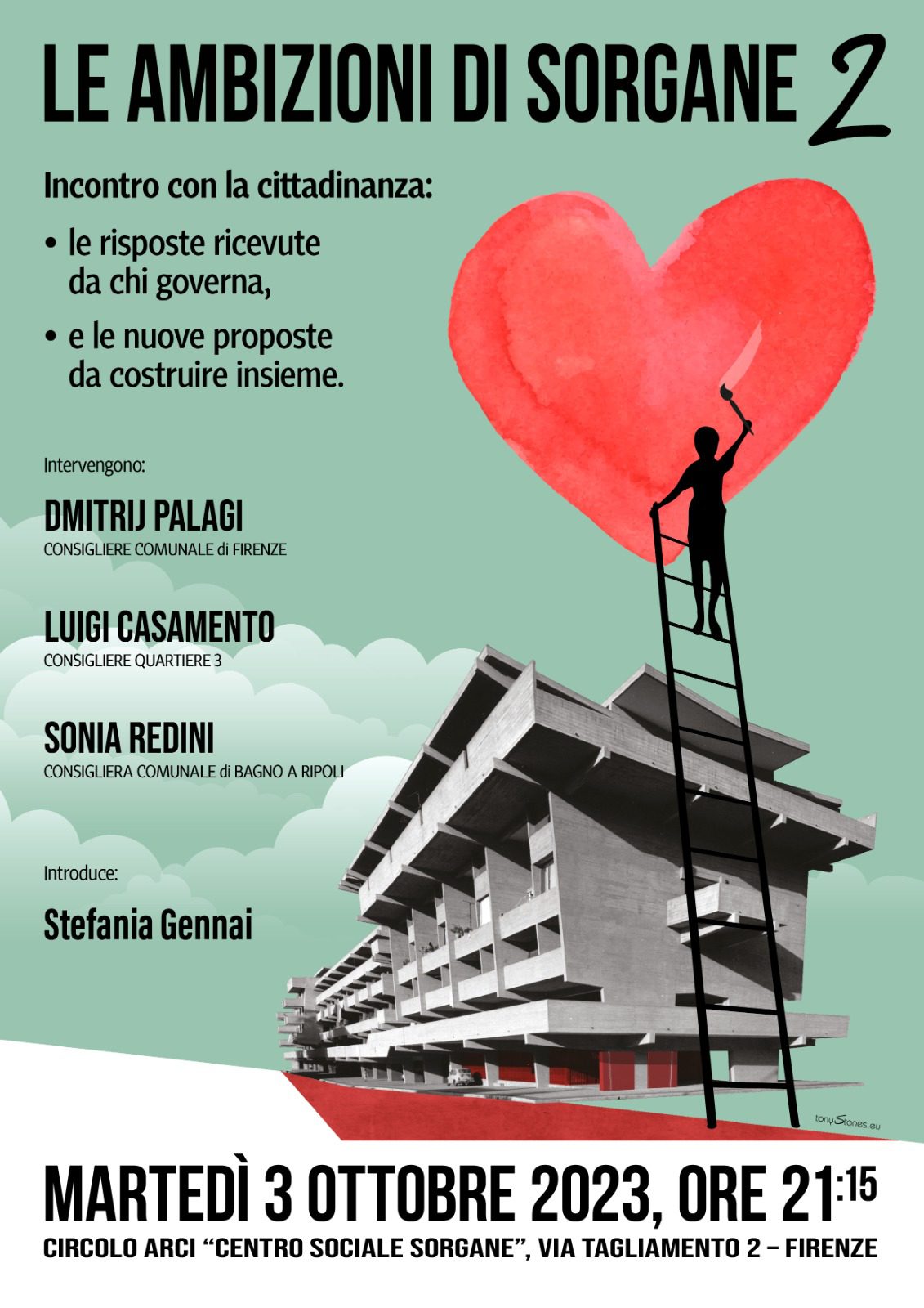 "Le ambizioni di Sorgane": incontro con i cittadini