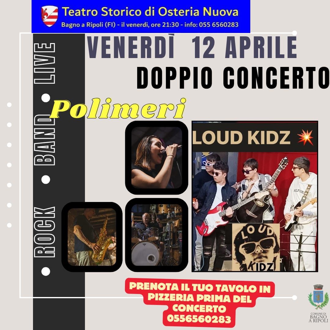 Osteria Nuova: doppio concerto rock